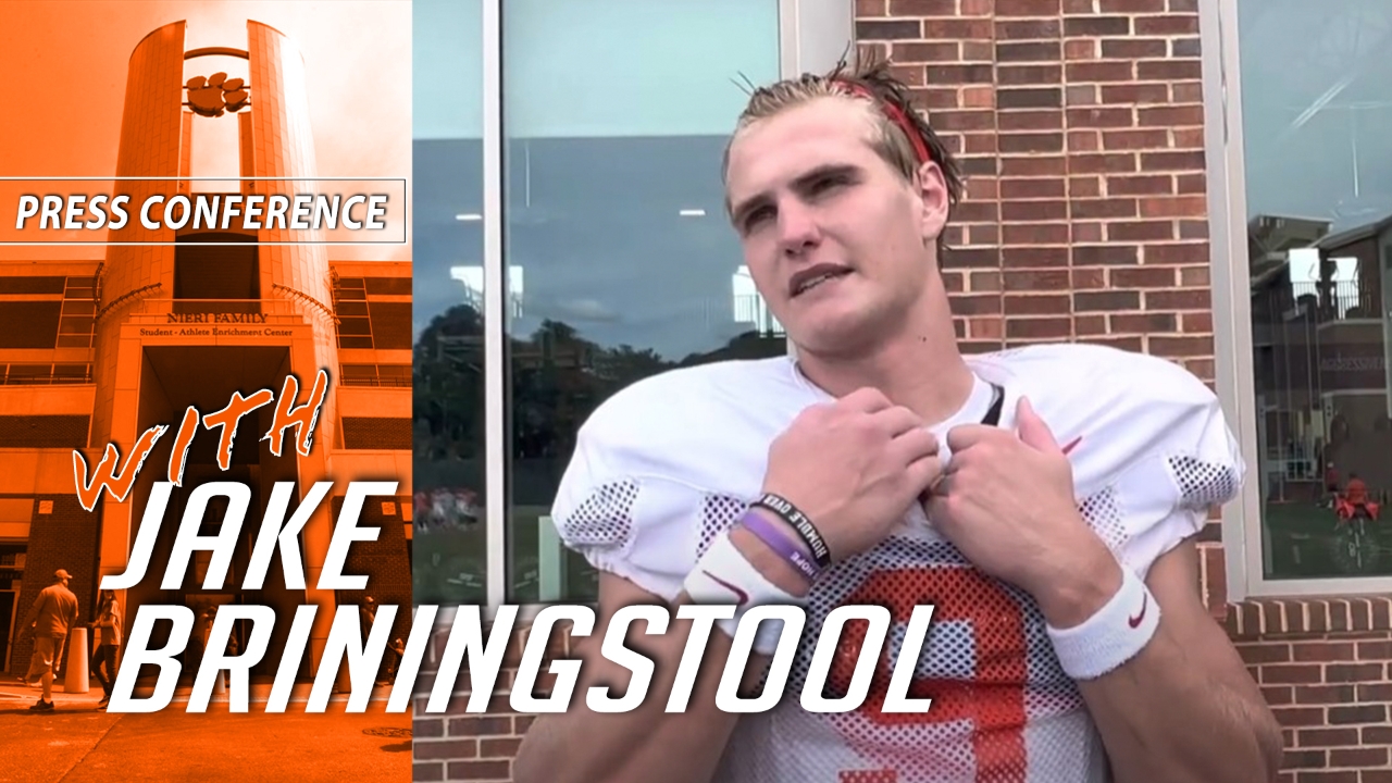 Jake Briningstool feeling better in Clemson's offense, thinks he 'can ...