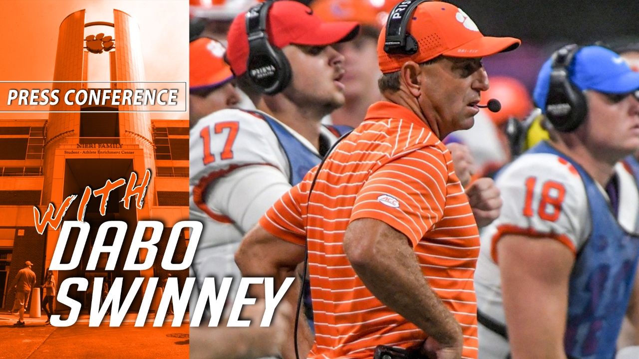 Swinney on Clemson quick turnaround: 'We've gotta be smart with the ...