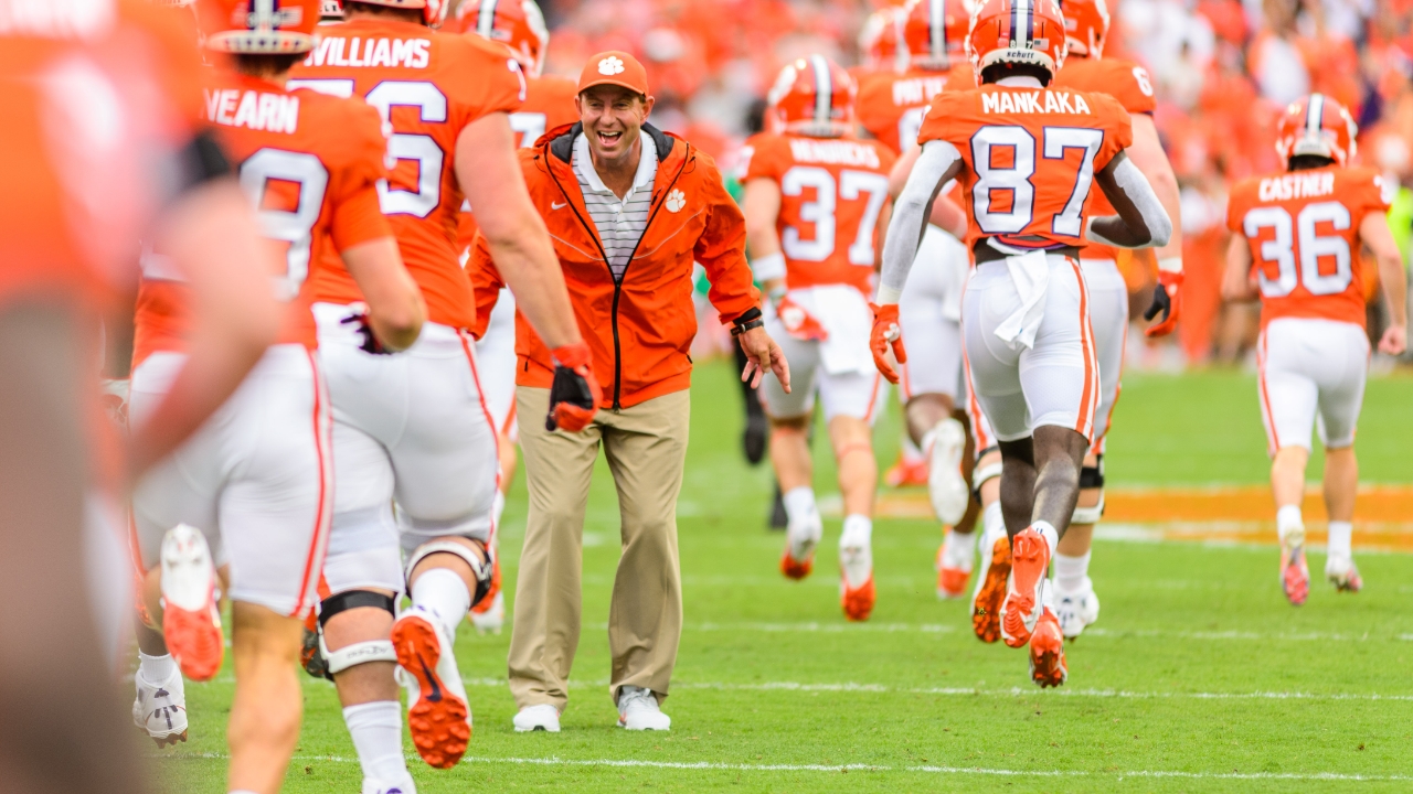 Swinney recaps Clemson's 35-12 win over Furman: 'We will get better ...