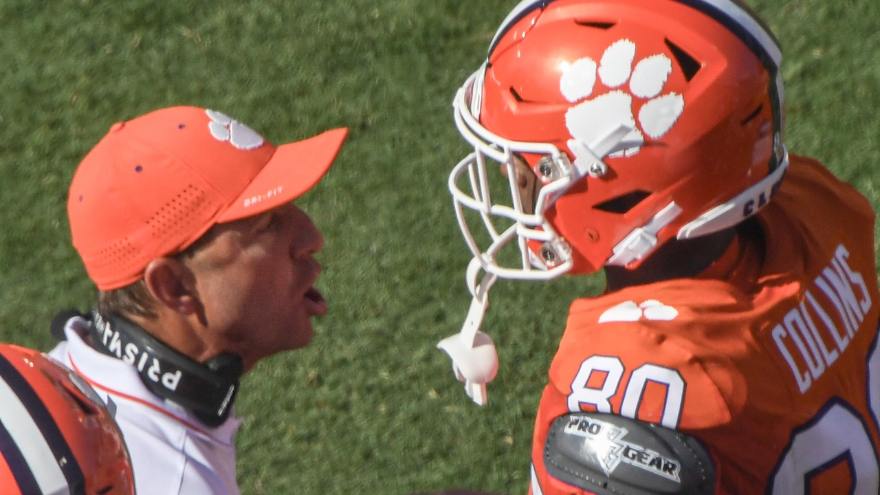 Notre Dame Receiver Beaux Collins Discusses His Time at Clemson with ...