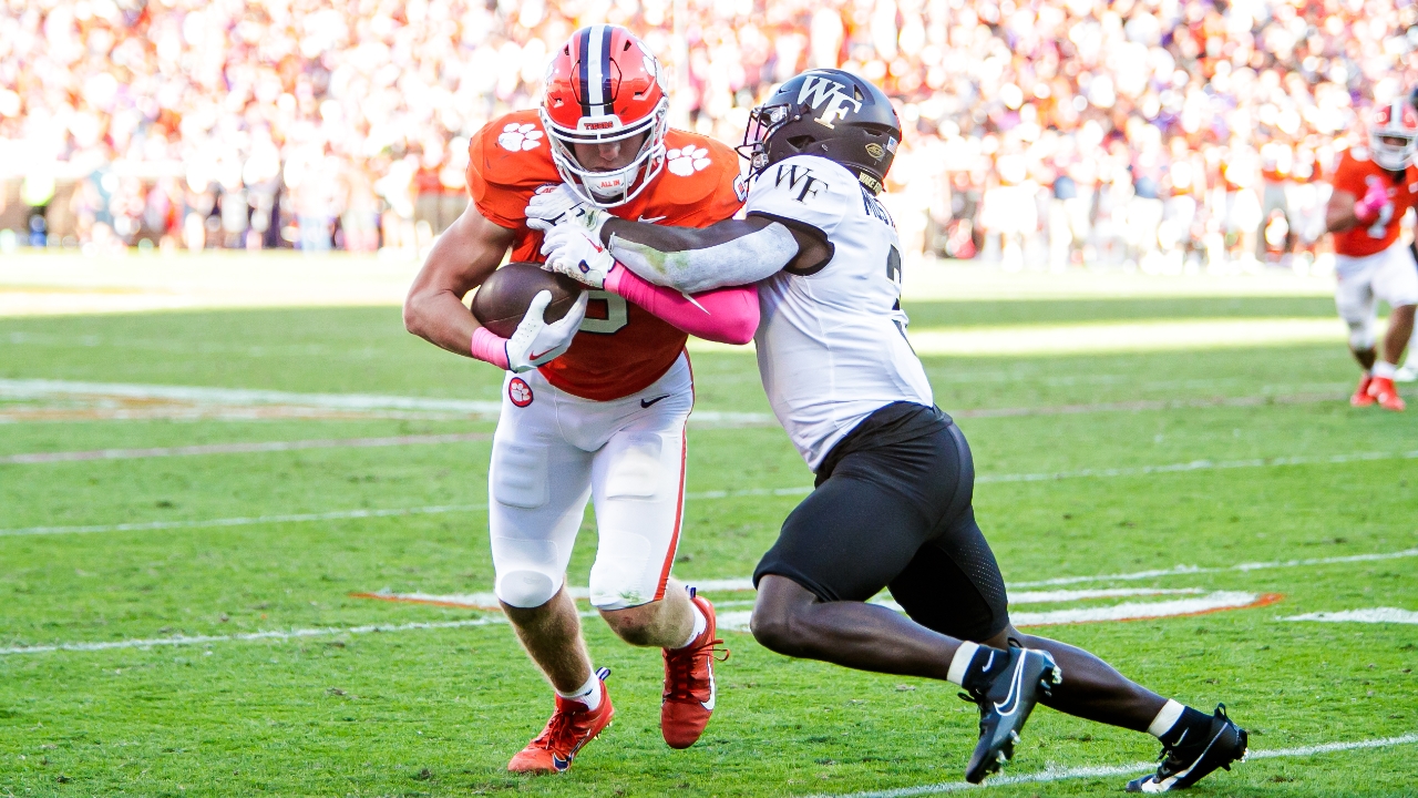 Jake Briningstool 2023 Regular Season Highlights | Clemson TE | Clemson ...