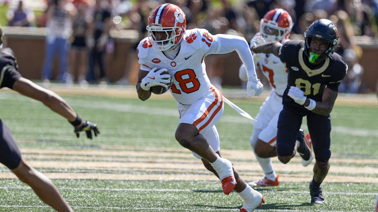 Clemson Safety Kylon Griffin on Interception Return, 'Turf Monsters are ...